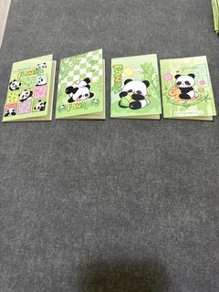 Cute Panda Notebooks (16pages), Hobbies & Toys, Stationery & Craft ...