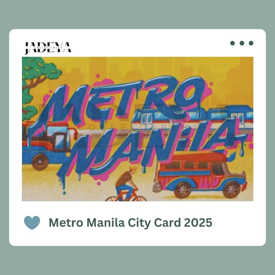 [Limited] 2025 USABLE Starbucks Philippine Exclusive City Card - Manila ...