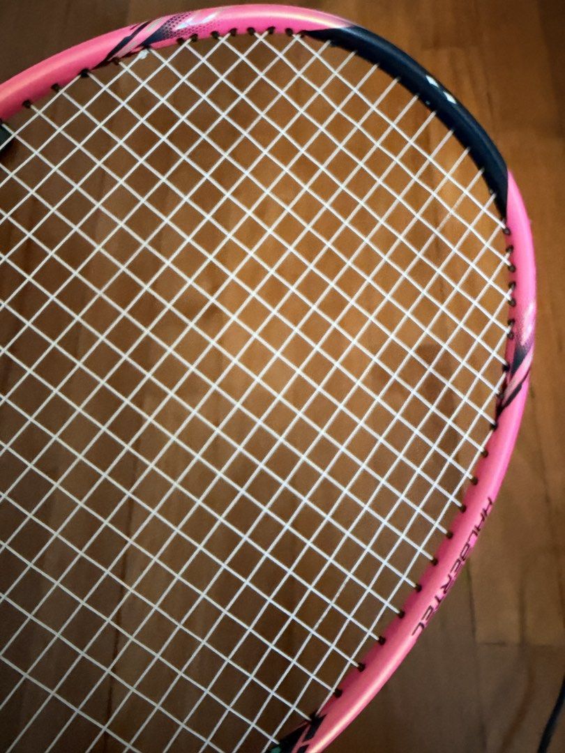 Li-Ning Halbertec Motor Pro Badminton Racket, Sports Equipment, Sports ...
