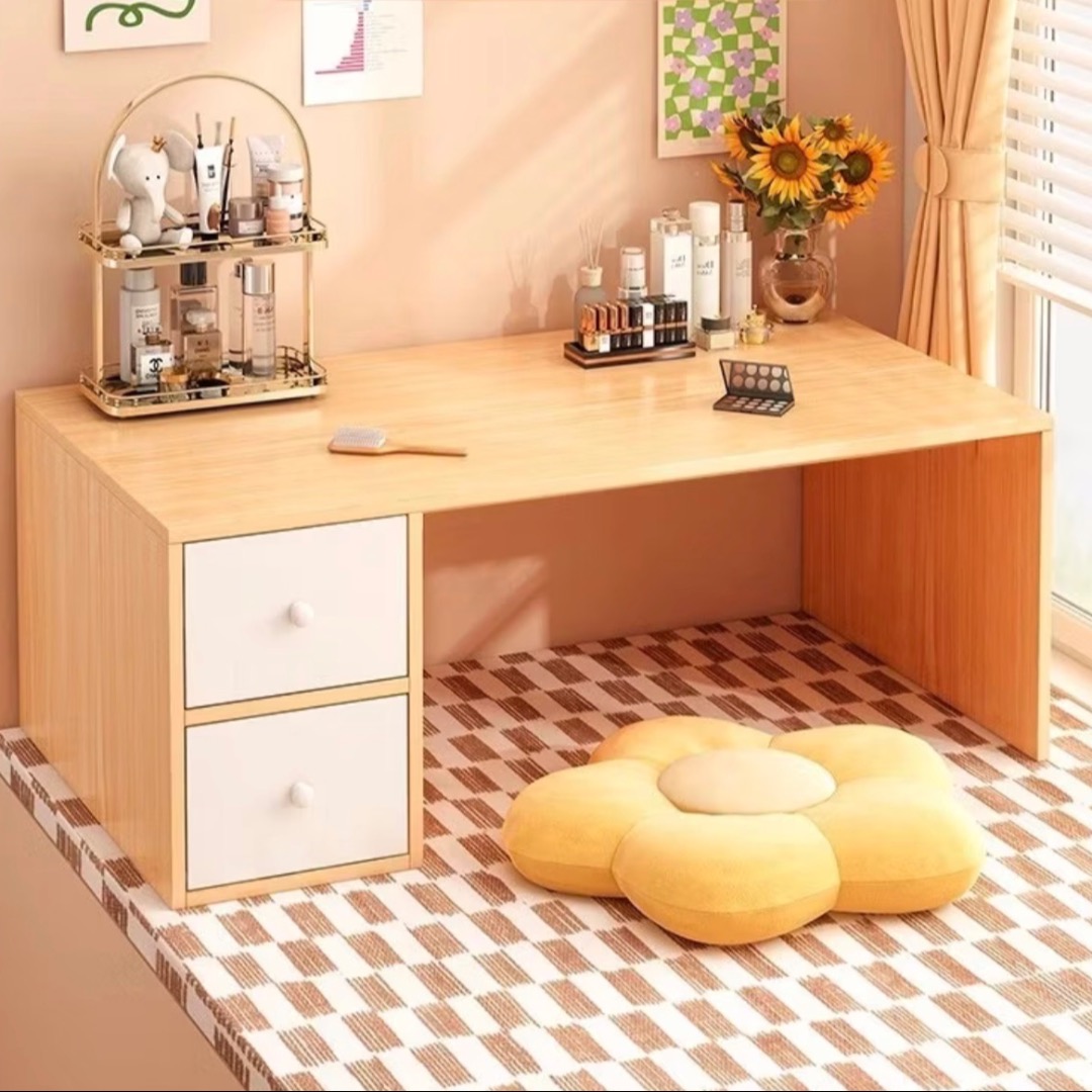 Low Floor Table | Japanese Floor Desk | Tatami Table Bay Window Desk ...
