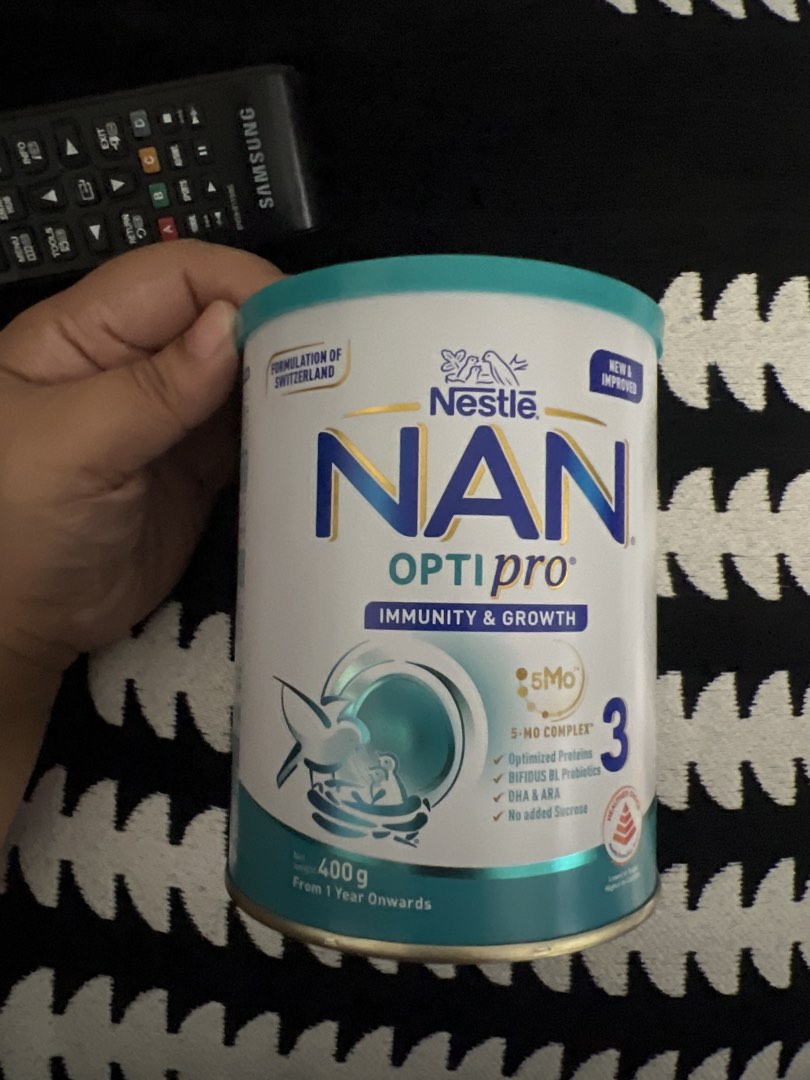 Nan Optipro 3 (400g), Babies & Kids, Nursing & Feeding, Breastfeeding ...