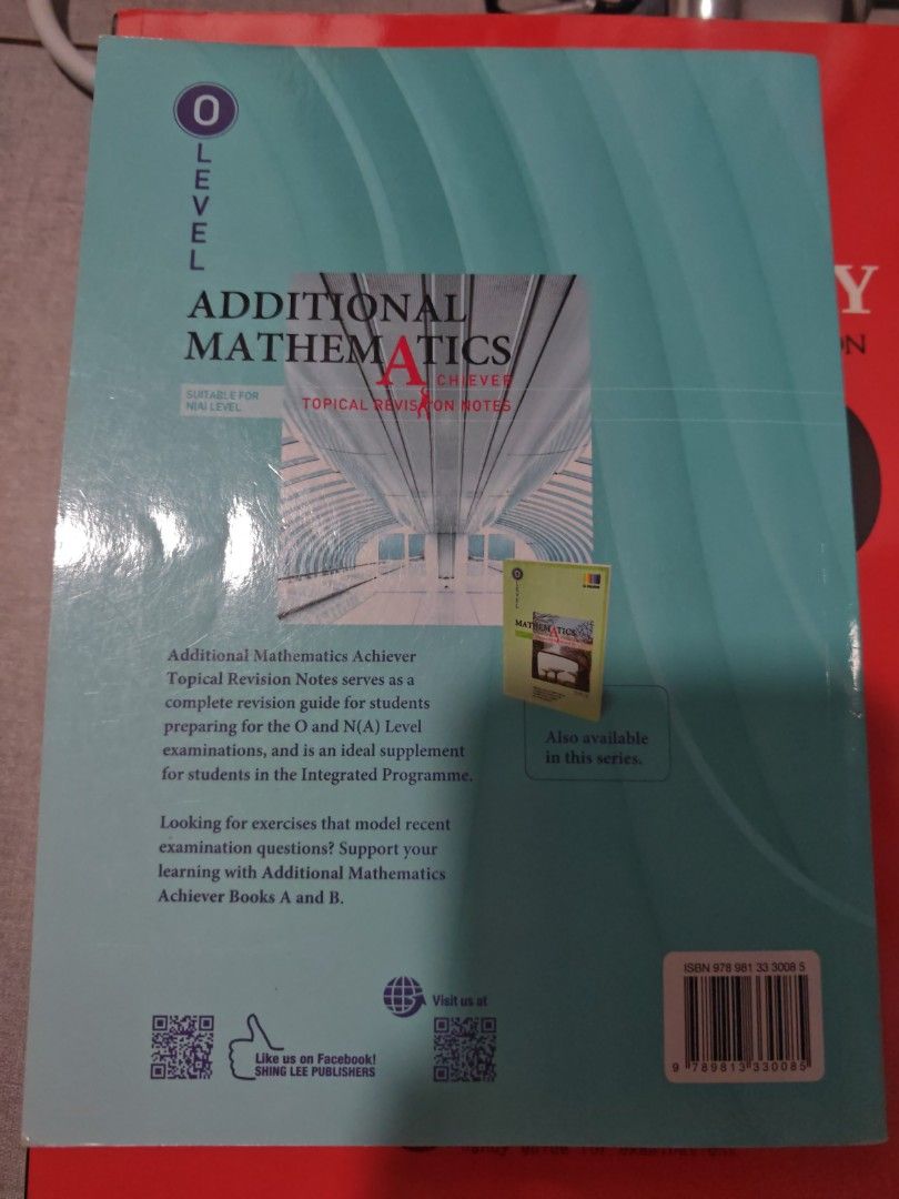 O Level Additional Mathematics Tropical Revision Notes, Hobbies & Toys ...