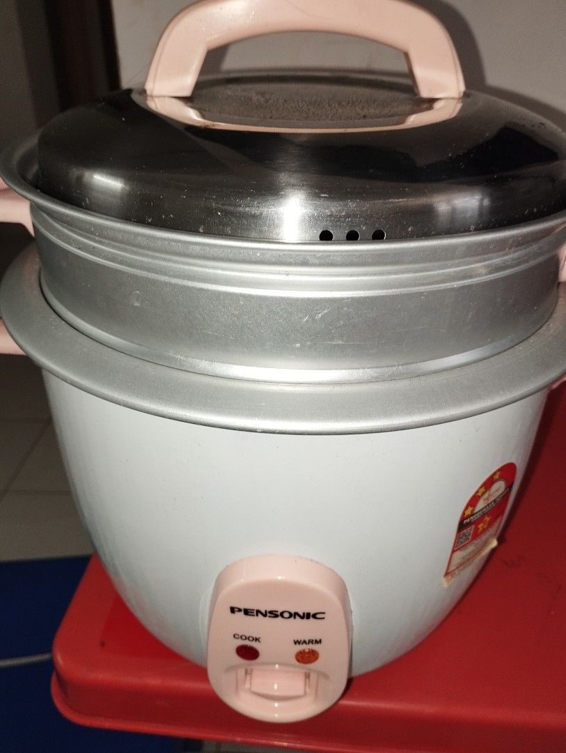Pensonic Rice Cooker with Steamer, TV & Home Appliances, Kitchen ...