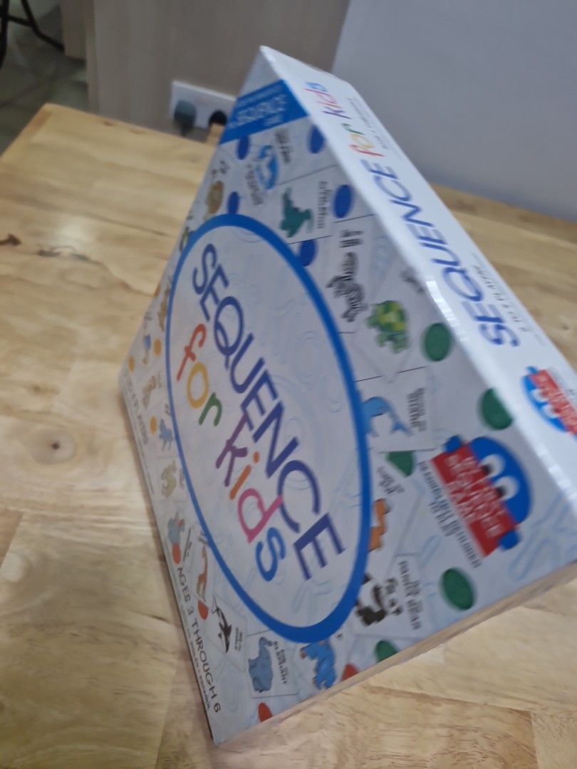 Sequence for Kids Board Game, Hobbies & Toys, Toys & Games on Carousell