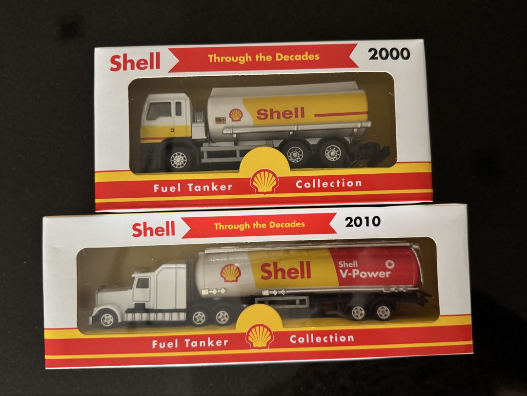 Shell Fuel Tanker Collection - 2000 & 2010 Models, Hobbies & Toys, Toys ...