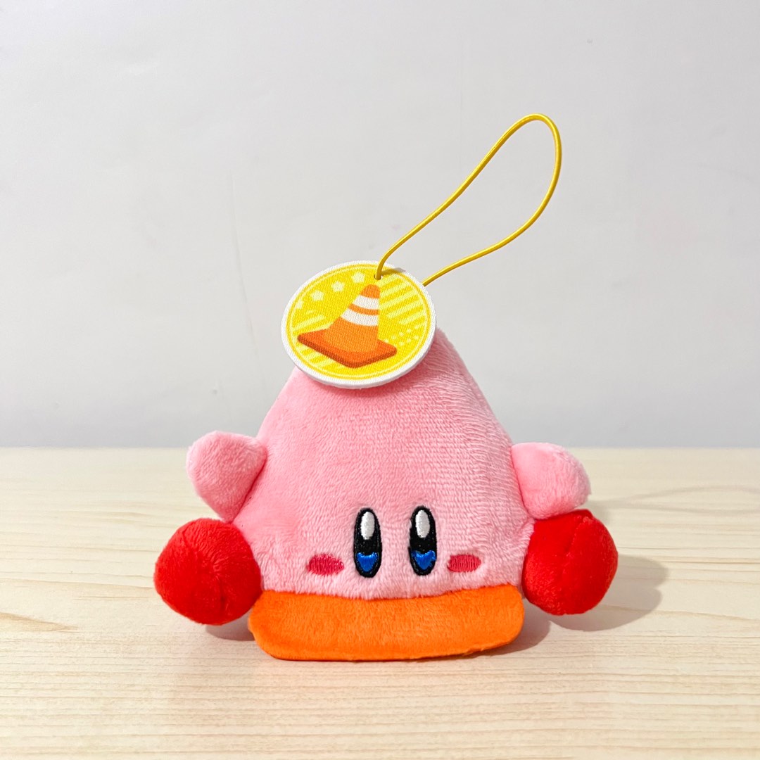SK Japan Kirby and the Forgotten Land Cone Mouth Plush Charm 7.5cm ...