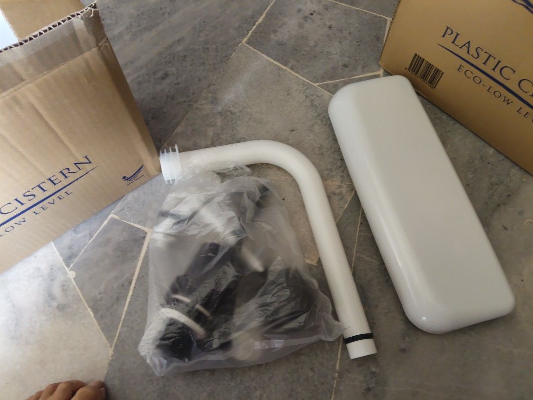 Vinyl Plastic Cistern Eco-Low Level TPE-1031, Furniture & Home Living ...