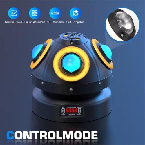 70w Stage Light, Led Rotating Beam Light, Dj Disco Party Light, Disco ...