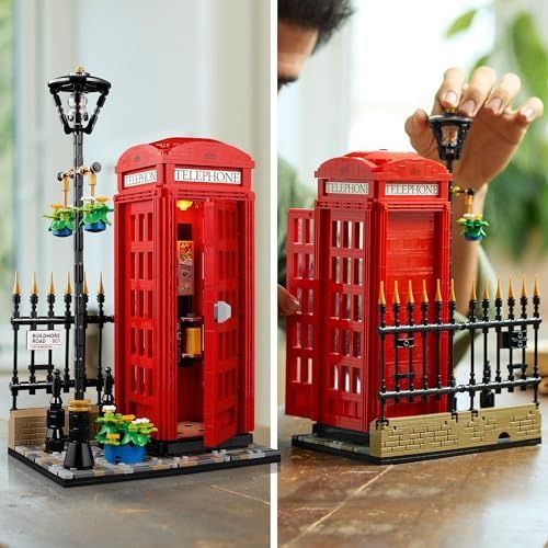 LEGO 21347 RED LONDON TELEPHONE BOX, Hobbies & Toys, Toys & Games on ...