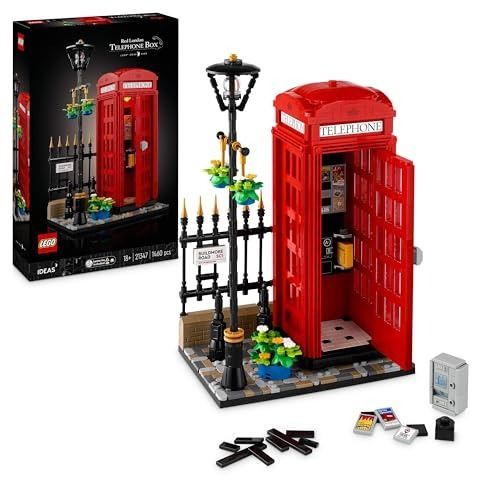 LEGO 21347 RED LONDON TELEPHONE BOX, Hobbies & Toys, Toys & Games on ...