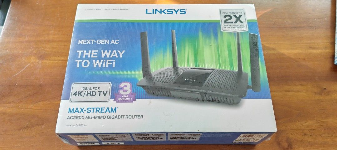 Linksys dual band Wifi router, Computers & Tech, Parts & Accessories ...