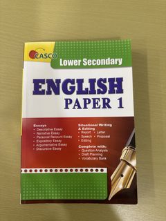 Secondary 2 English Language G1 Topical Practice Paper - G1, Hobbies ...