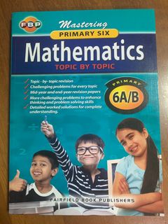 2018 Primary 6 Mathematics Exam Papers, Hobbies & Toys, Books ...