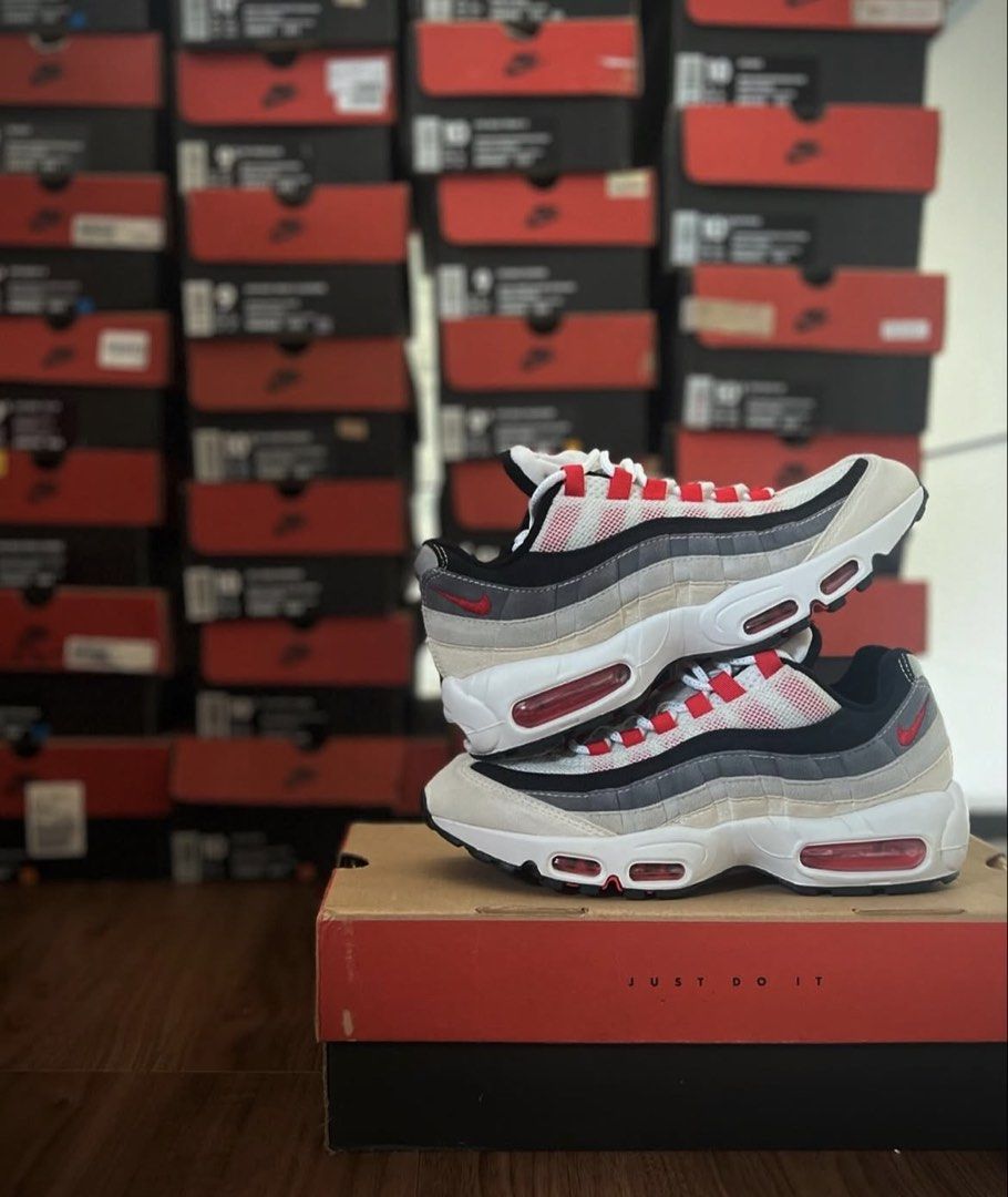 Nike Air Max 95 OG Comet Red ‘Big Bubbles’, Men's Fashion, Footwear ...