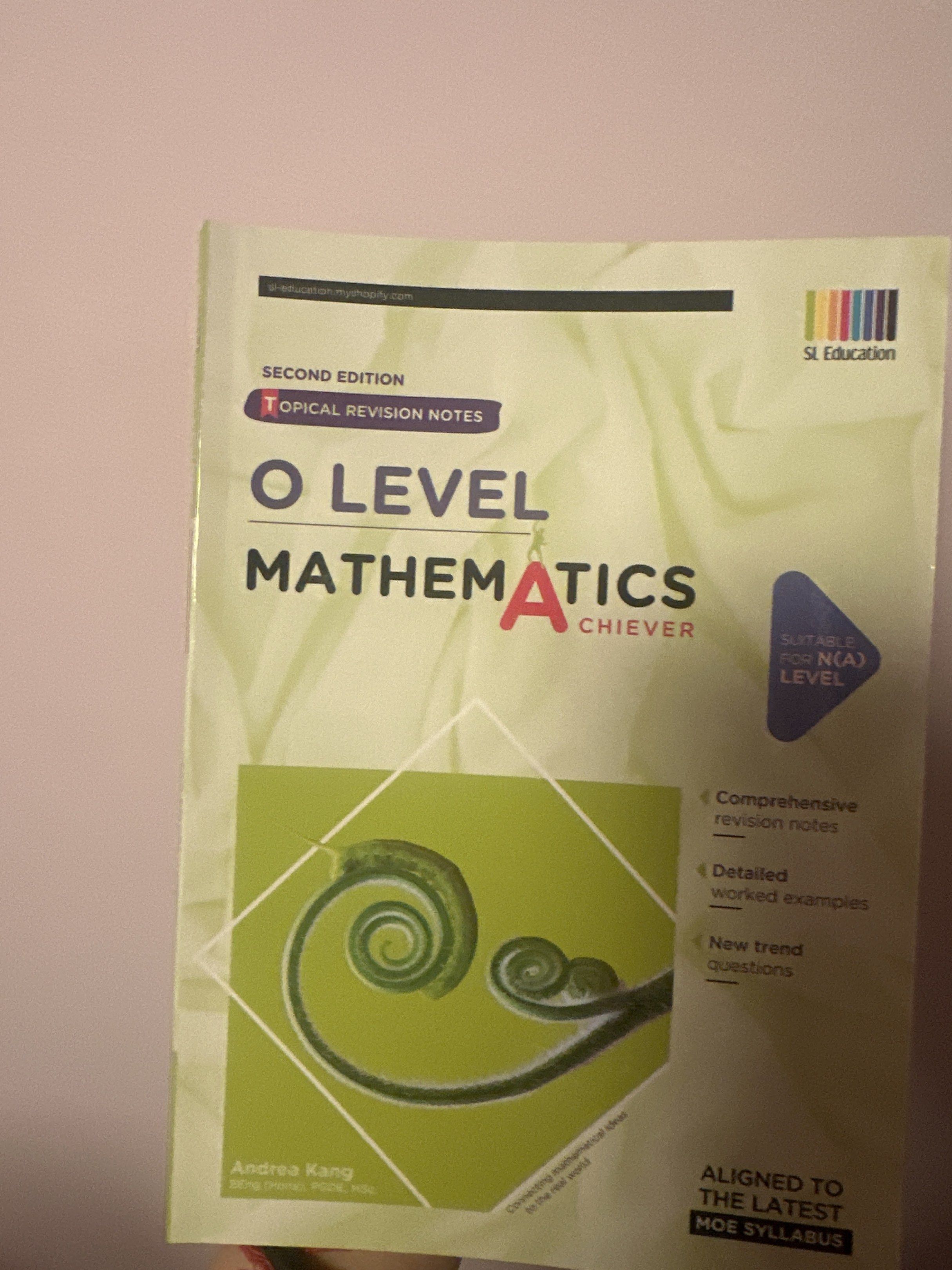 O Level Mathematics Achiever Topical Revision Notes, Hobbies & Toys ...