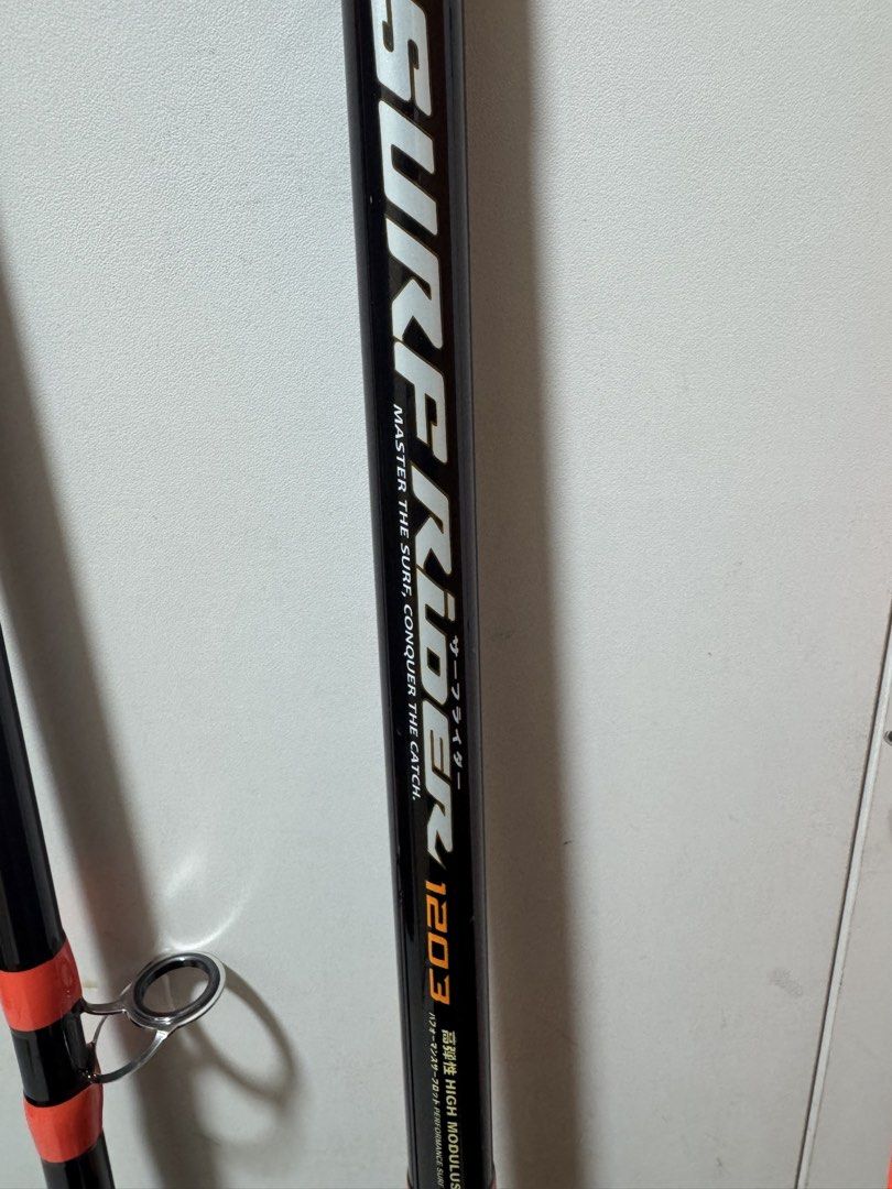 Seahawk Surf Rider 12ft rod, Sports Equipment, Fishing on Carousell