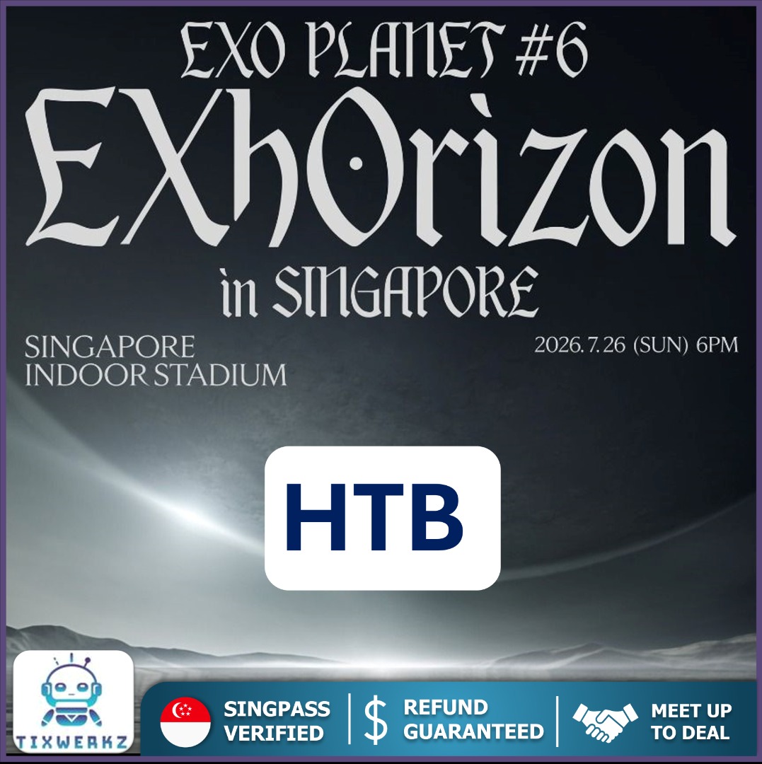 HTB NEW SHOW 2026 Tour EXO PLANET #6 "EXhOrizon", Tickets & Vouchers ...