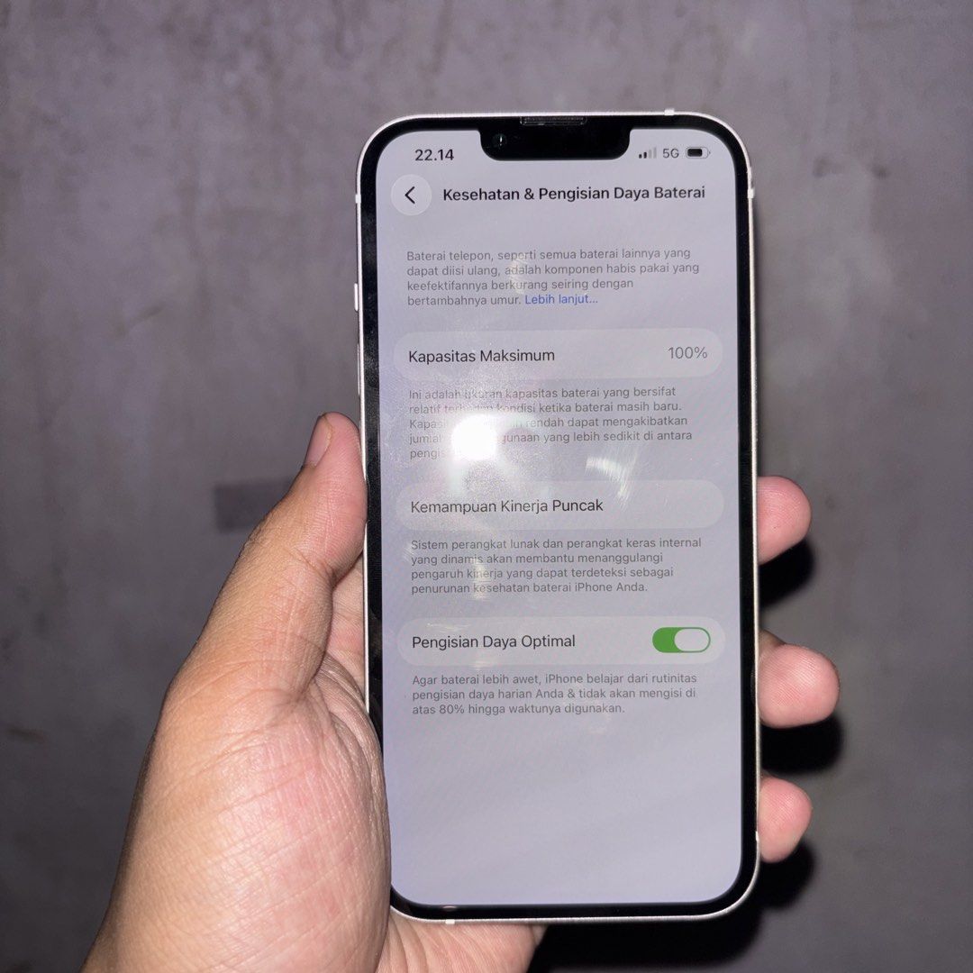 iPhone 13 128GB PUTIH STARLIGHT inter, Telepon Seluler & Tablet, iPhone ...