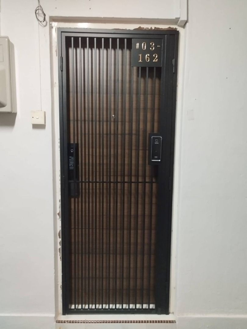 Mild Steel Gate, Door and Digital Locks Bundle, Home Services ...
