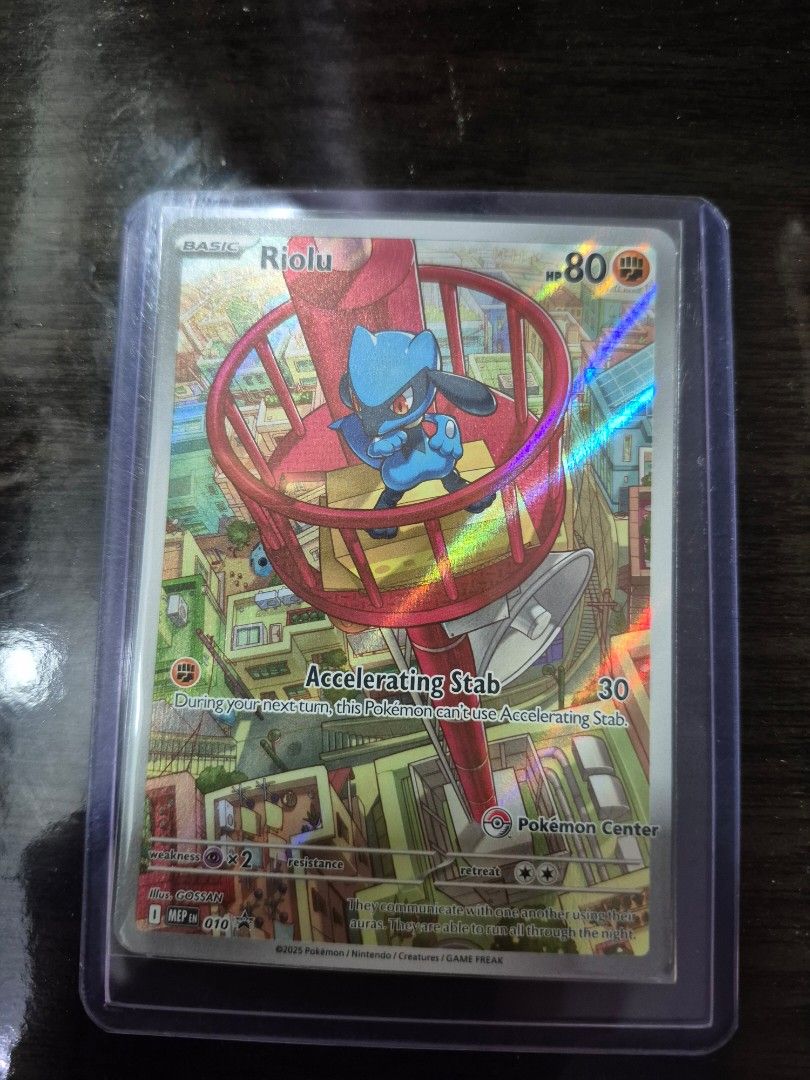 Riolu PC promo | Mega Evolutions | Pokemon TCG, Hobbies & Toys, Toys ...