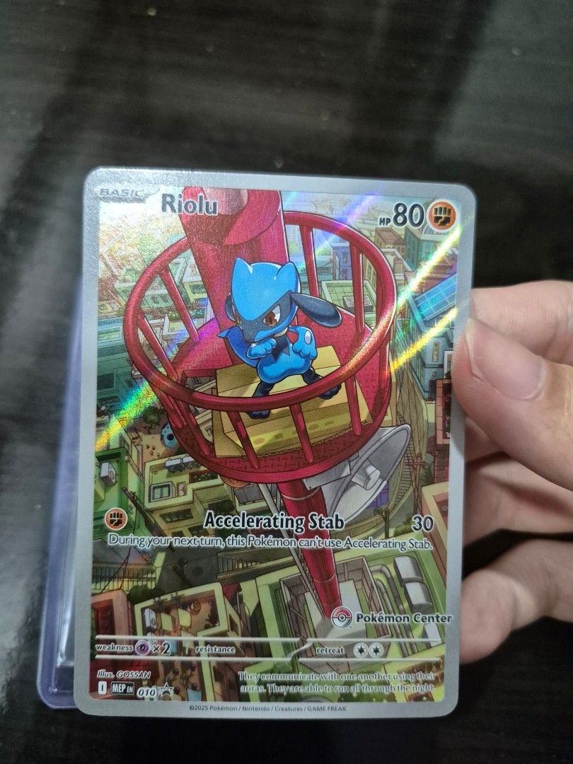 Riolu PC promo | Mega Evolutions | Pokemon TCG, Hobbies & Toys, Toys ...