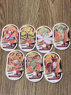 Pokemon Mezastar Tags - Beldum, Nickit, Charcadet, Drizzlle, Arcanine ...