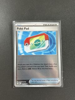 Pokemon TCG - Poke Pad Trainer Card, Hobbies & Toys, Toys & Games on ...