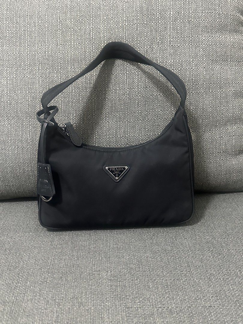 Prada Re-Edition 2000 Nylon Bag in Black, Luxury, Bags & Wallets on ...