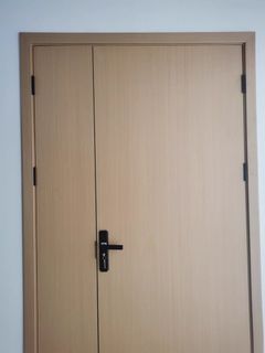Fire Rated Door + Metal Gate + Digital Lock, Furniture & Home Living ...