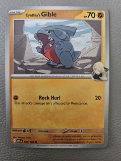 Cynthia's Garchomp Ex #215 Pokemon Destined Rivals, Hobbies & Toys ...
