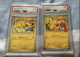 1999 Pokemon Movie Promo PSA 10 Graded Cards - Mewtwo & Pikachu ...