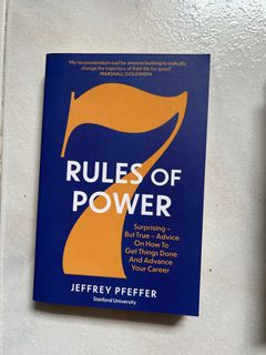 7 Rules of Power by Jeffrey Pfeffer Book, Hobbies & Toys, Books ...