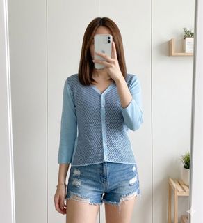 Cardigan biru muda Dijual | Beli 100+ Cardigan biru muda online ...