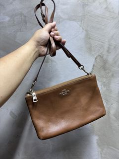 Mabel & Lou Flapover Crossbody Leather Bag (W : 10'', H : 7.5'') 🚚 Free ...