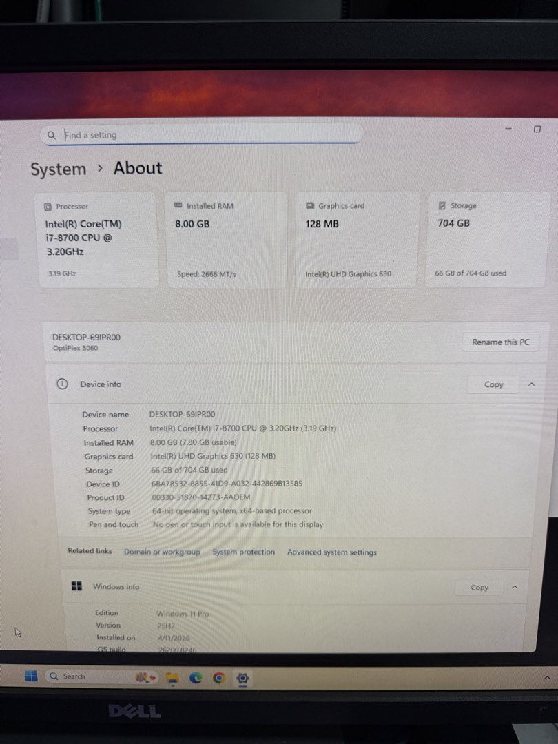 Dell OptiPlex 5060 Desktop PC, Computers & Tech, Desktops on Carousell