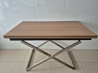 Extendable Wooden Coffee/Dining Table, Furniture & Home Living ...