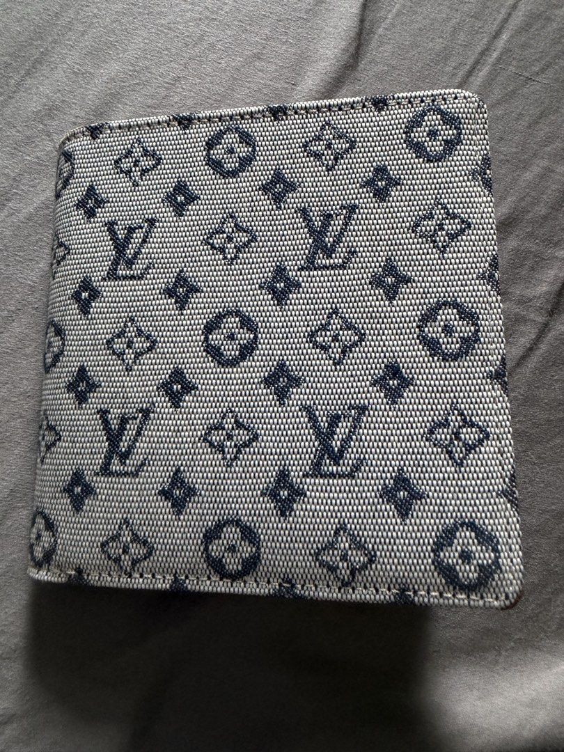 Louis Vuitton Monogram Denim Wallet (Brand New), Luxury, Bags & Wallets ...