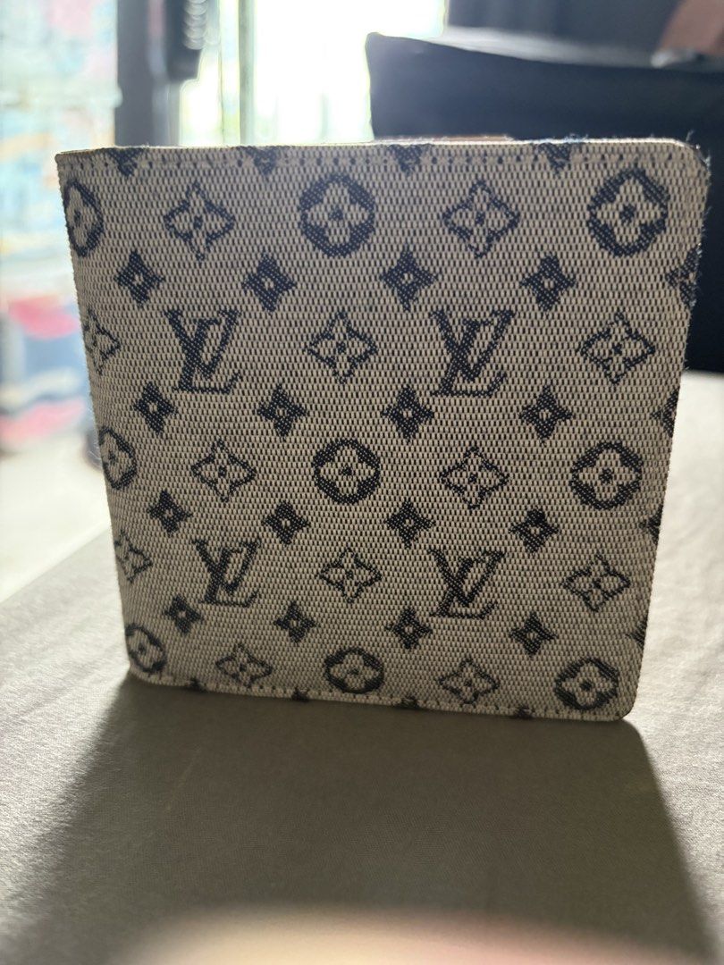 Louis Vuitton Monogram Denim Wallet (Brand New), Luxury, Bags & Wallets ...