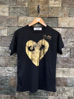 CDG Play Tshirt, Men's Fashion, Tops & Sets, Tshirts & Polo Shirts on ...