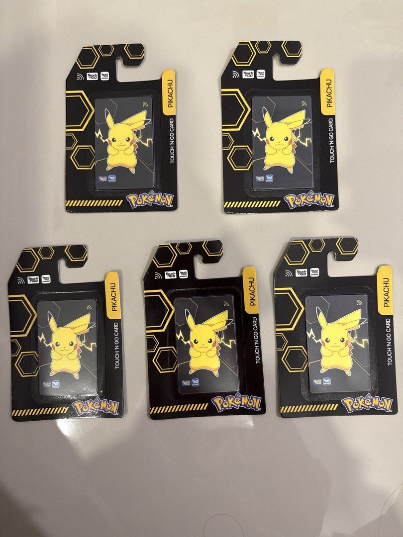 Limited Pokemon Pikachu Touch 'n Go Card with LED, Hobbies & Toys, Toys ...