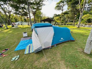 Quechua Arpenaz XL 2 Person Fresh Tent, Sports Equipment, Hiking ...