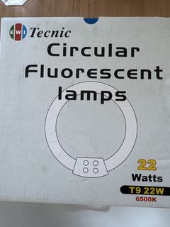 National Circular Fluorescent Lamp, Furniture & Home Living, Lighting ...