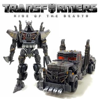 Transformers Bulkhead Prime Beast Hunters Deluxe Class Action Figures ...
