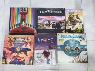 Board Games: Suburbia, Thebes, Dinosaur World & More, Hobbies & Toys ...