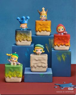 POPMART Molly wedding flower series, Hobbies & Toys, Toys & Games on ...