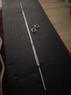 Standard Barbell - Used, Sports Equipment, Exercise & Fitness, Weights ...