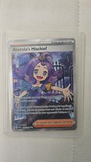 Pokemon Card - Acerola’s Mischief SR, Hobbies & Toys, Toys & Games on ...