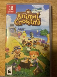 Nintendo Switch V2 Animal Crossing Edition, Video Gaming, Video Game ...