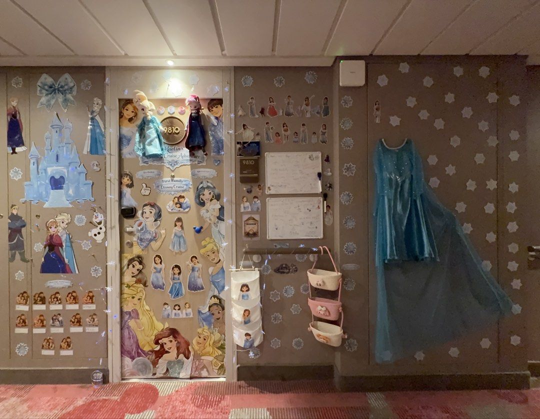 DIY Disney Cruise Adventure Magnetic Door Decoration DIY Princess ...