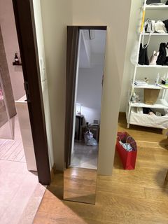 Full Length Mirror - White Frame, Furniture & Home Living, Home Decor ...